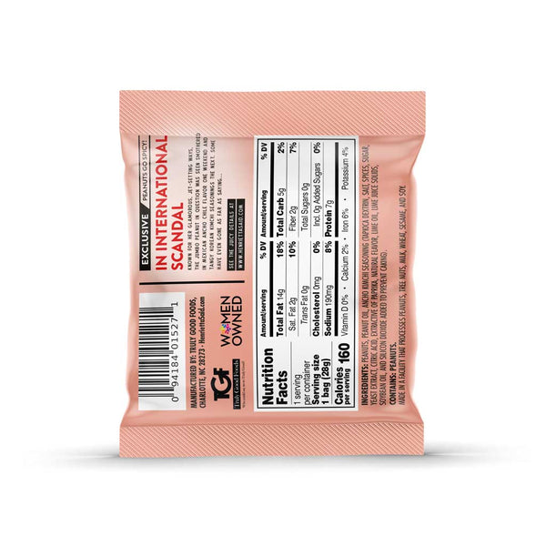 Henrietta Said Ancho Kimchi Jumbo Roasted Peanuts – Good Vibes Snacks