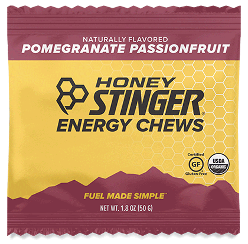 Honey Stinger Organic Energy Chews Pomegranate Passionfruit – Good ...