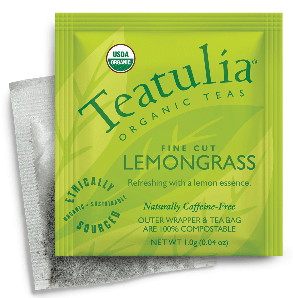 Teatulia Organic Teas Lemongrass for Your Zesty Side – Good Vibes Snacks