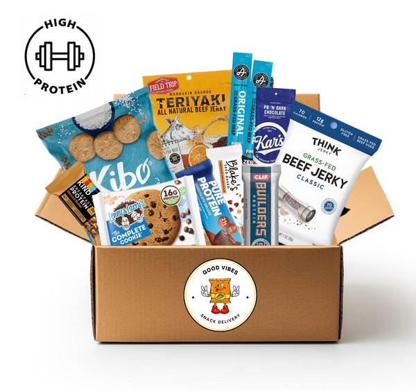 Protein Snack Box – Good Vibes Snacks