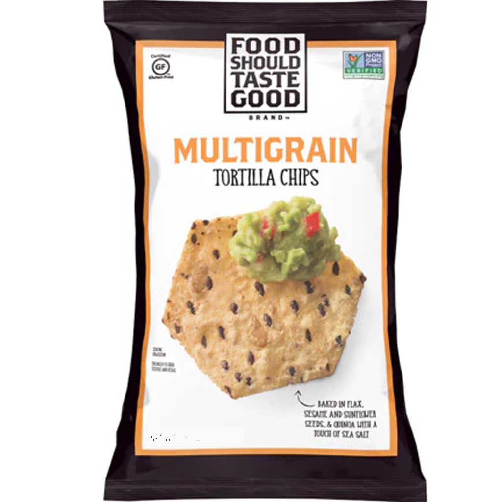 Food Should Taste Good Multigrain Tortilla Chips for Healthy Office ...