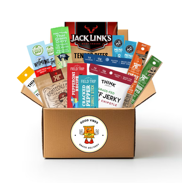 Premium Jerky Snack Box – Good Vibes Snacks